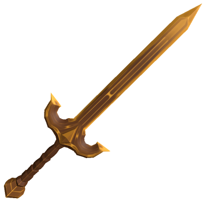 Gilded Gold Sword | Roblox Item - Rolimon's
