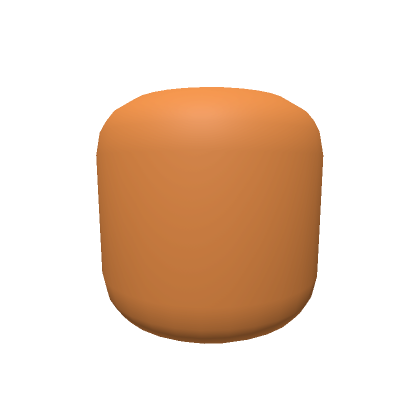 Faceless Bright Orange Head | Roblox Item - Rolimon's