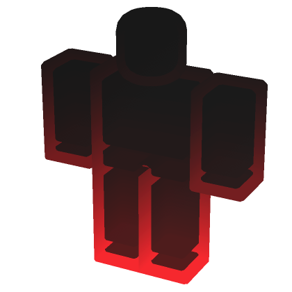 (1.0) Shadowed Full-Body Outline Aura in Red | Roblox Item - Rolimon's