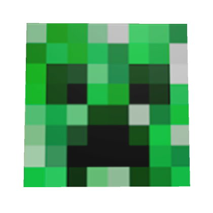 Pixelated Green Monster Head | Roblox Item - Rolimon's