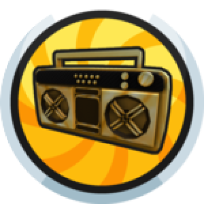 Golden Boombox - Roblox