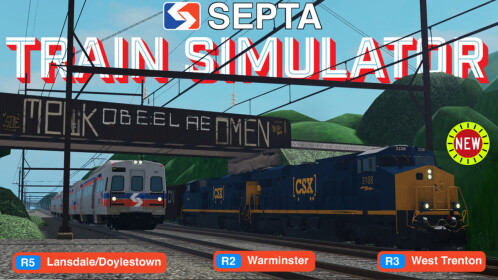 [ ÉNORME MISE À JOUR! ] SEPTA Train Simulator - Roblox