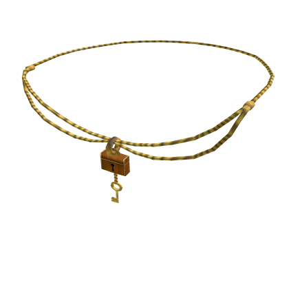 Lock N Key Necklace | Roblox Limited Item - Rolimon's