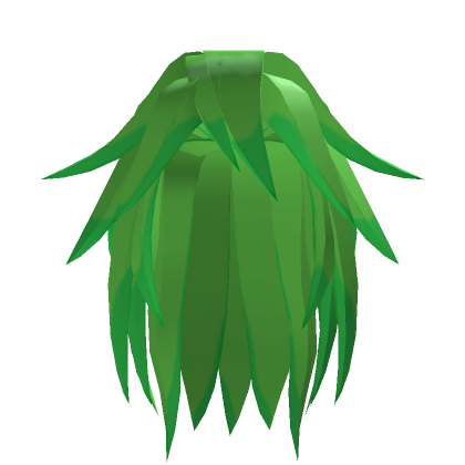 Cabelo Longo Verde - Roblox