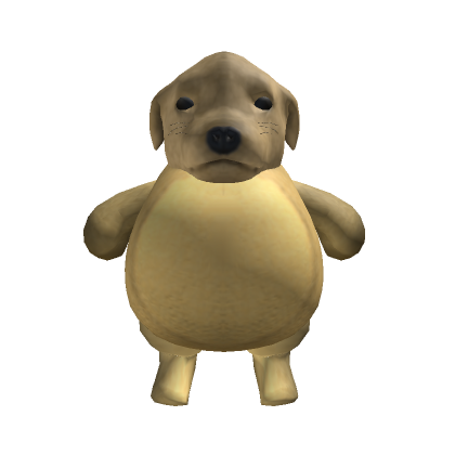Fluffy Staring Dog Shoulder Buddy | Roblox Item - Rolimon's