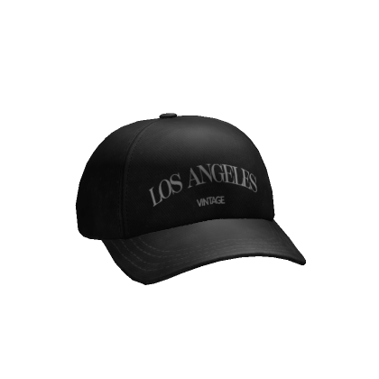 Black LA Cap | Roblox Item - Rolimon's