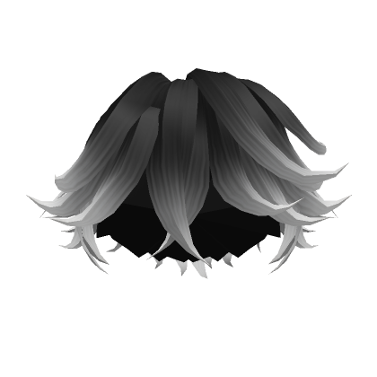 White Ombre Styled Pushed Hair | Roblox Item - Rolimon's