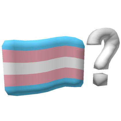 Trans Pride Flag Question Mark | Roblox Item - Rolimon's