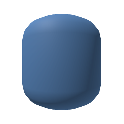 Blue Empty Blank Faceless Skin Tone Head | Roblox Item - Rolimon's