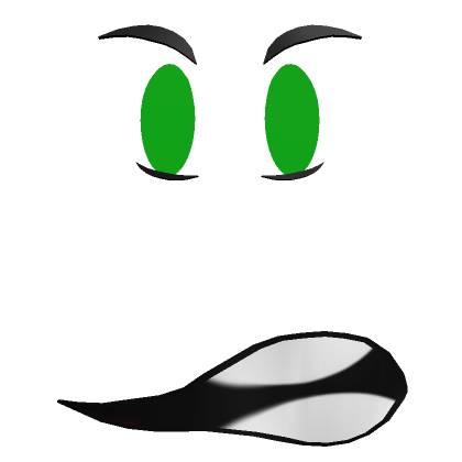 Maniacal Madness Face - Dark Green (Glows) | Roblox Item - Rolimon's