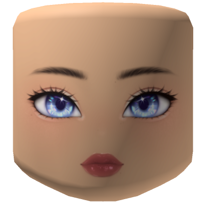 Cute Baby Blue Doll Face | Roblox Item - Rolimon's