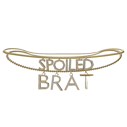 SPOILED BRAT GOLD BELLY CHAIN | Roblox Item - Rolimon's