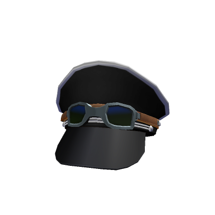 Captain hat black color | Roblox Item - Rolimon's