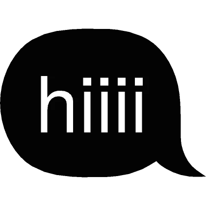 hiiii Text | Roblox Item - Rolimon's