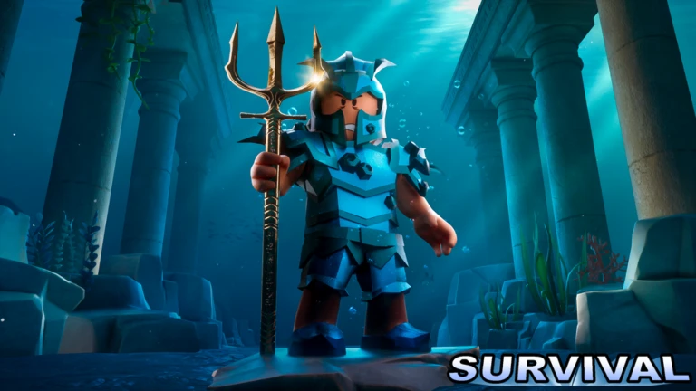 O Jogo de Sobrevivência [ Atlantis!] - Roblox