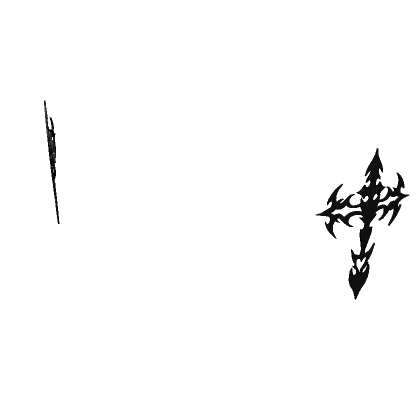 Dual Cross Tattoo's Code & Price - RblxTrade