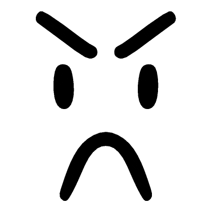 Super Upset Face (3D) | Roblox Item - Rolimon's