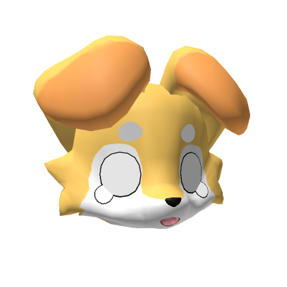 Shocked Yellow Kemono Puppy | Roblox Item - Rolimon's
