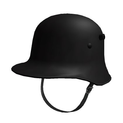 Black Steel Helmet | Roblox Item - Rolimon's