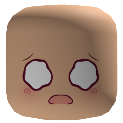 cutesy scared face (vanilla) | Roblox Item - Rolimon's