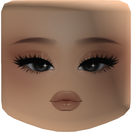 Sweetheart Girly Face Light Skin Tone | Roblox Item - Rolimon's