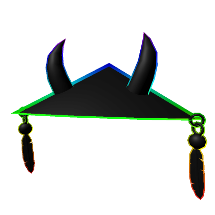 Cartoony Rainbow Samurai Hat | Roblox Item - Rolimon's