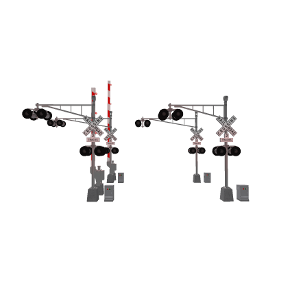 Railroad Crossings - Cantilever Set 1