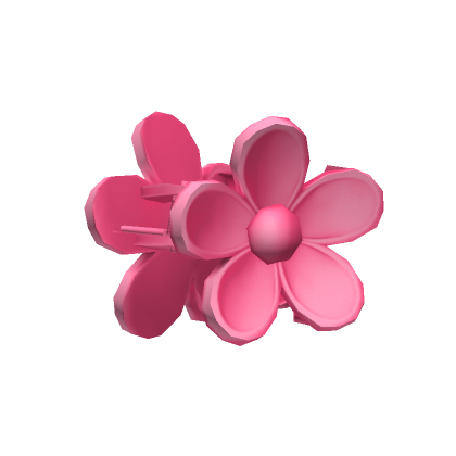 Hot Pink Flower Hairclip | Roblox Item - Rolimon's