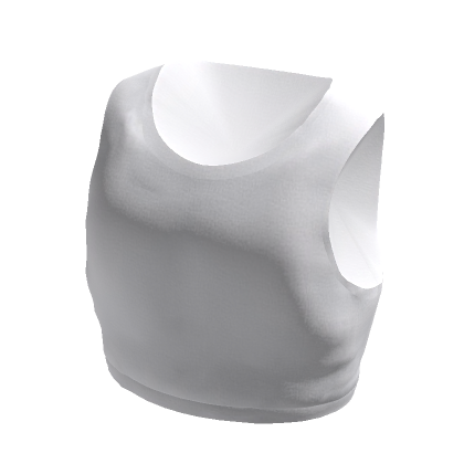 Y2K White Cropped Tank Top | Roblox Item - Rolimon's