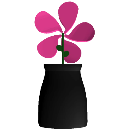 Pink Flower Pot [Headless Addon] 🌸 | Roblox Item - Rolimon's