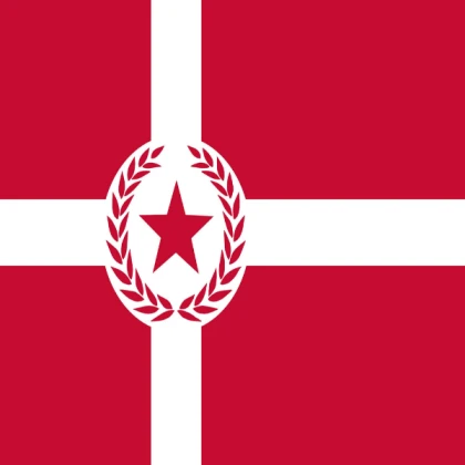 [ALT] Communist Denmark Flag
