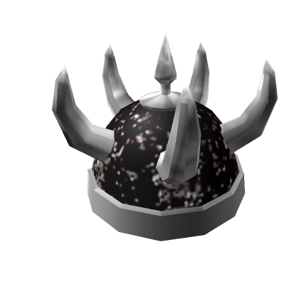 Elmo de Guerra de Ferro Negro da Mitagem - Roblox