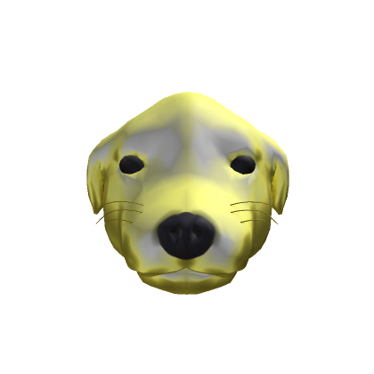Golden Staring Dog | Roblox Item - Rolimon's