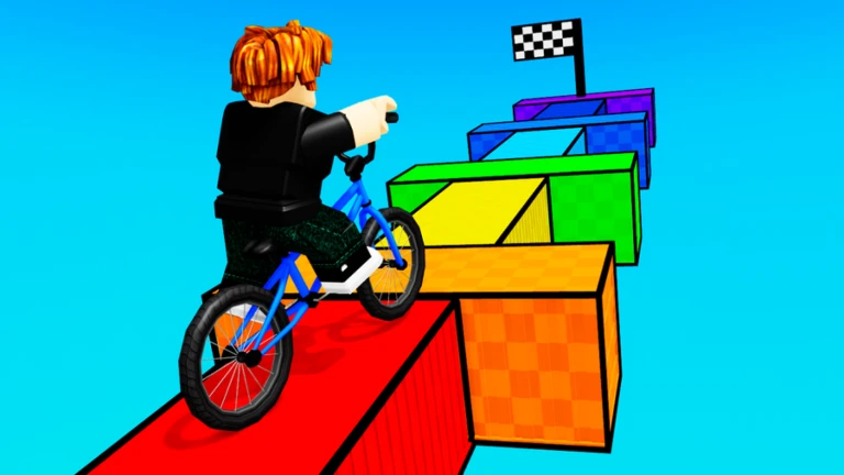 [W35] Obby But You’re On a Bike | Roblox Game - Rolimon's