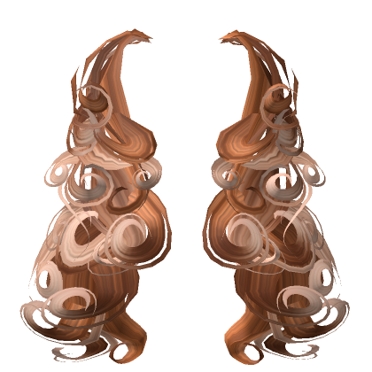 Curly Hair extensions in Ginger & Blonde | Roblox Item - Rolimon's