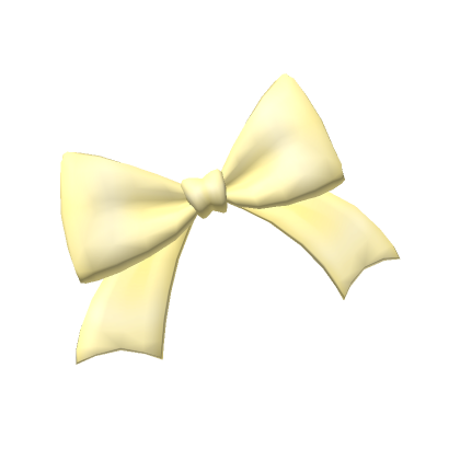Yellow Preppy Head Bow | Roblox Item - Rolimon's