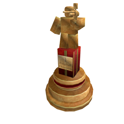 Halloween 2011 Paintball MVP Trophy - Roblox