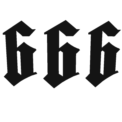 666 Face Tattoo | Roblox Item - Rolimon's