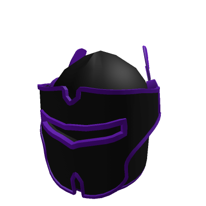 Purple-Edged Helmet's Code & Price - RblxTrade