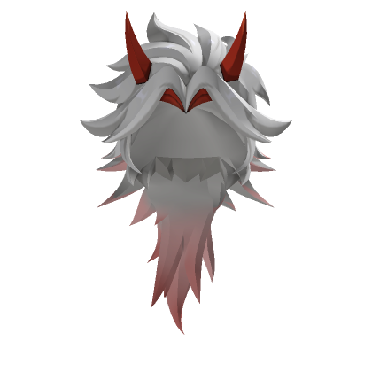 Anime Hair With Devil Horns | Roblox Item - Rolimon's