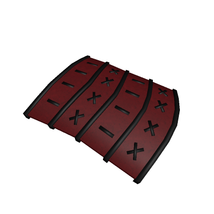 Red Sun Samurai Shoulder Armour (Left) | Roblox Item - Rolimon's
