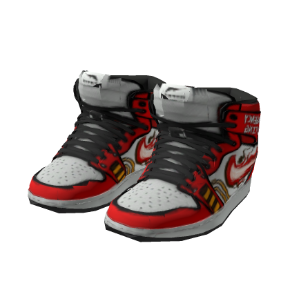 lower poly amogus drip shoes