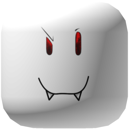 Smirk Vamp Face (White tone) | Roblox Item - Rolimon's