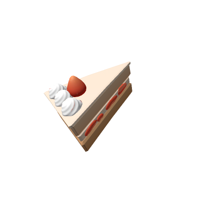 Strawberry Shortcake Cake Slice | Roblox Item - Rolimon's