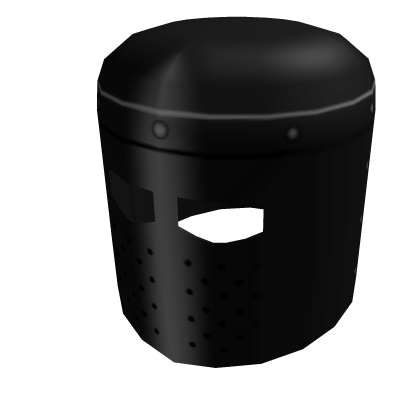 Schwarzer Ritter – Helm – Roblox