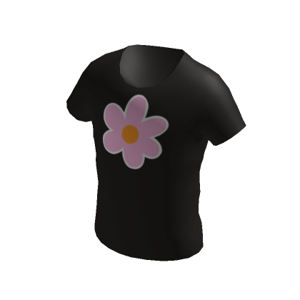 Threadless Simple Spring Flower (Pink) T-Shirt | Roblox Item - Rolimon's