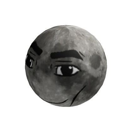 Big Sigma Moon Head | Roblox Item - Rolimon's