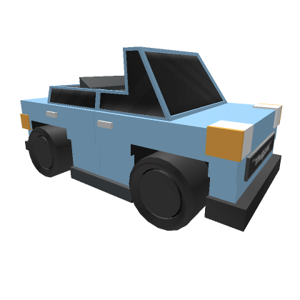 Classic Blue Sedan Car (DropTop) | Roblox Item - Rolimon's