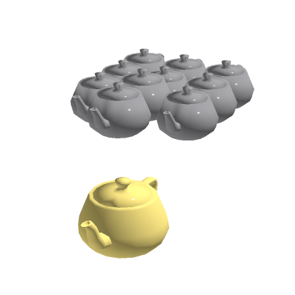 Teapot Turret (2021, yellow / grey) | Roblox Item - Rolimon's