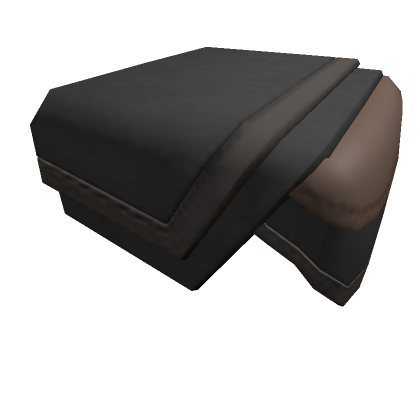 Black Assassins left leather shoulders | Roblox Item - Rolimon's